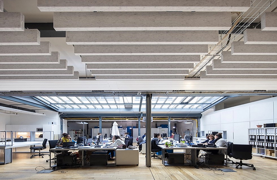 Enhancing Acoustic Comfort: Introducing HeartFelt® Baffle Ceiling ...